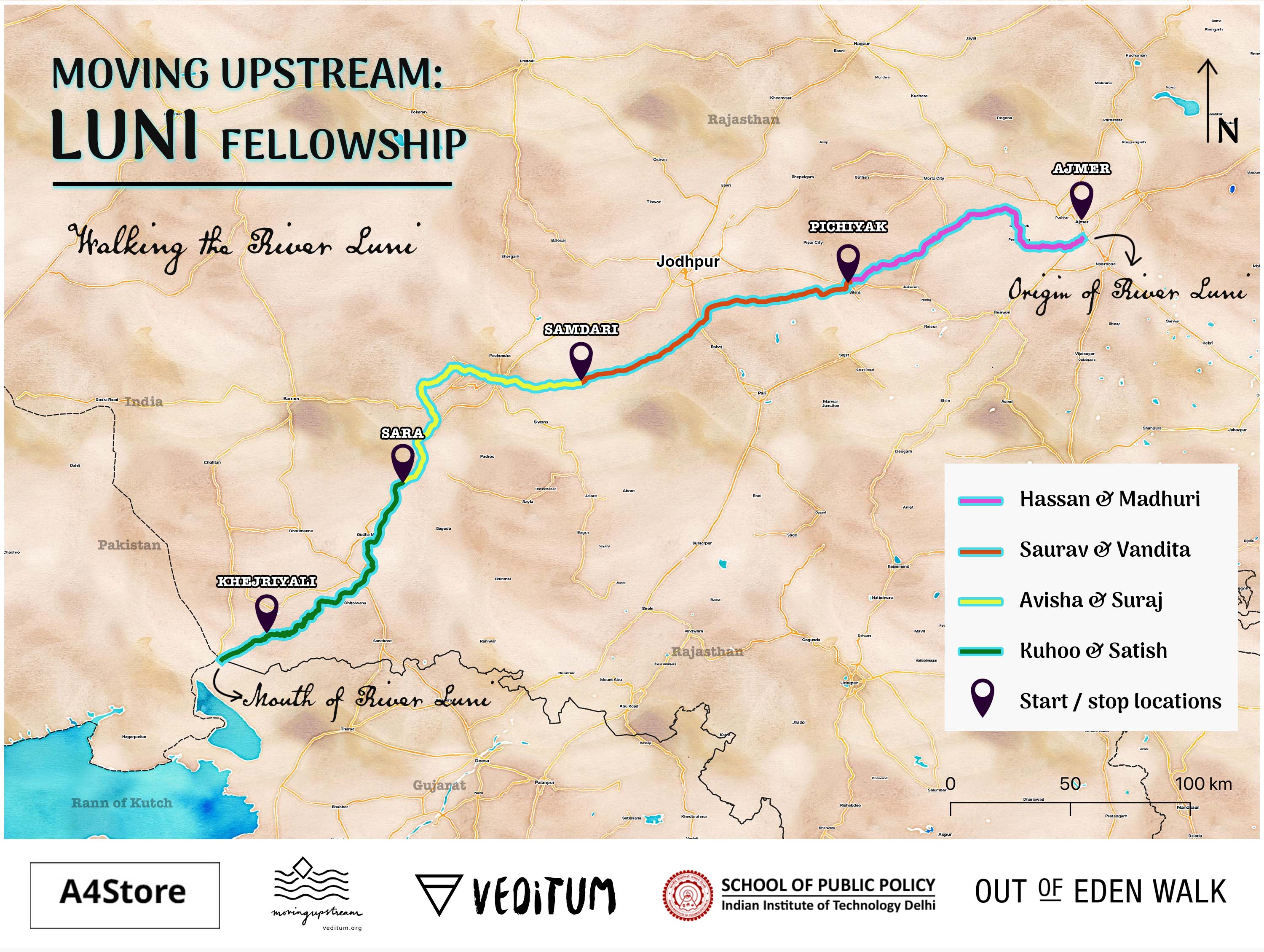 Walking River Luni: the salty lifeline of Rajasthan -Moving Upstream